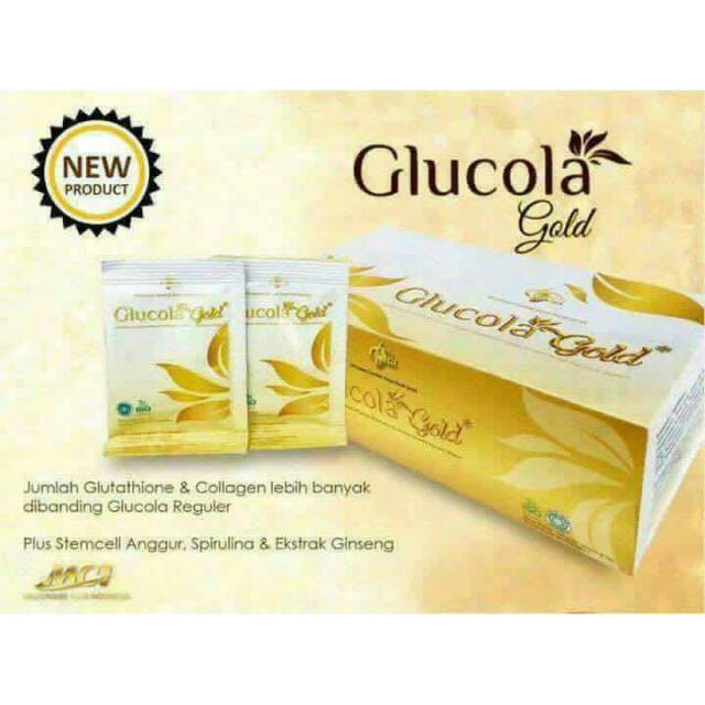 Jual Glucola Gold Glutathione ORIGINAL MCI | Shopee Indonesia