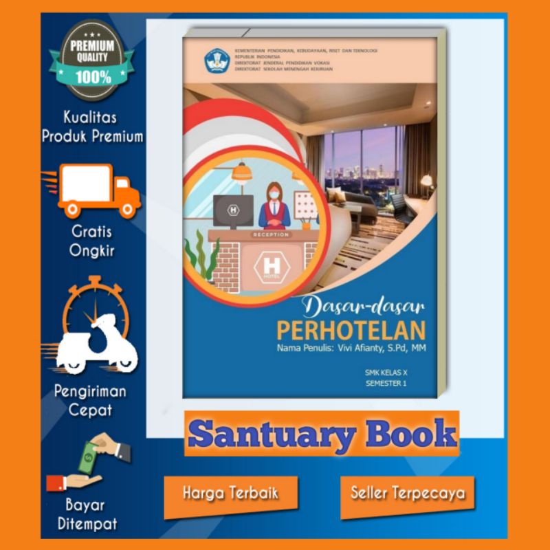 Jual Buku/Modul Dasar-Dasar Perhotelan SMK kelas X | Shopee Indonesia