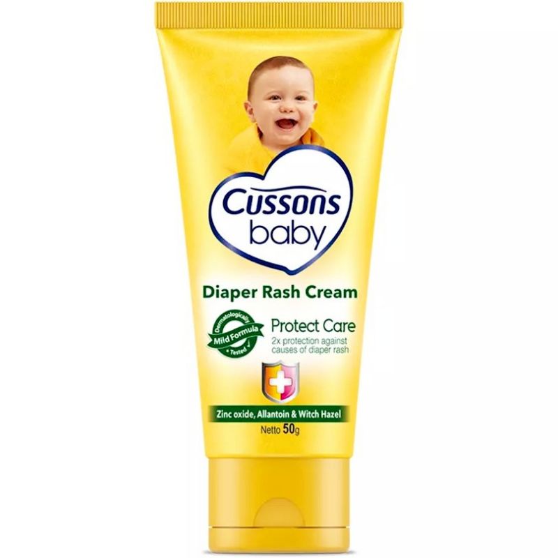 Jual Cussons Baby Diaper Rash Cream - Krim Bayi Anti Ruam Popok 50 gr ...
