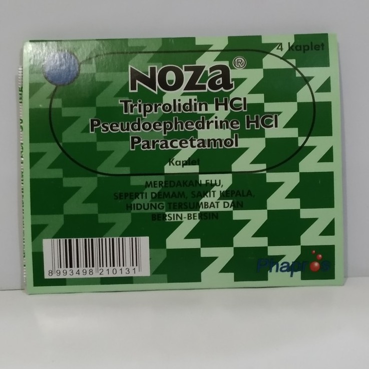 Jual Noza Obat Flu 4 Kaplet | Shopee Indonesia