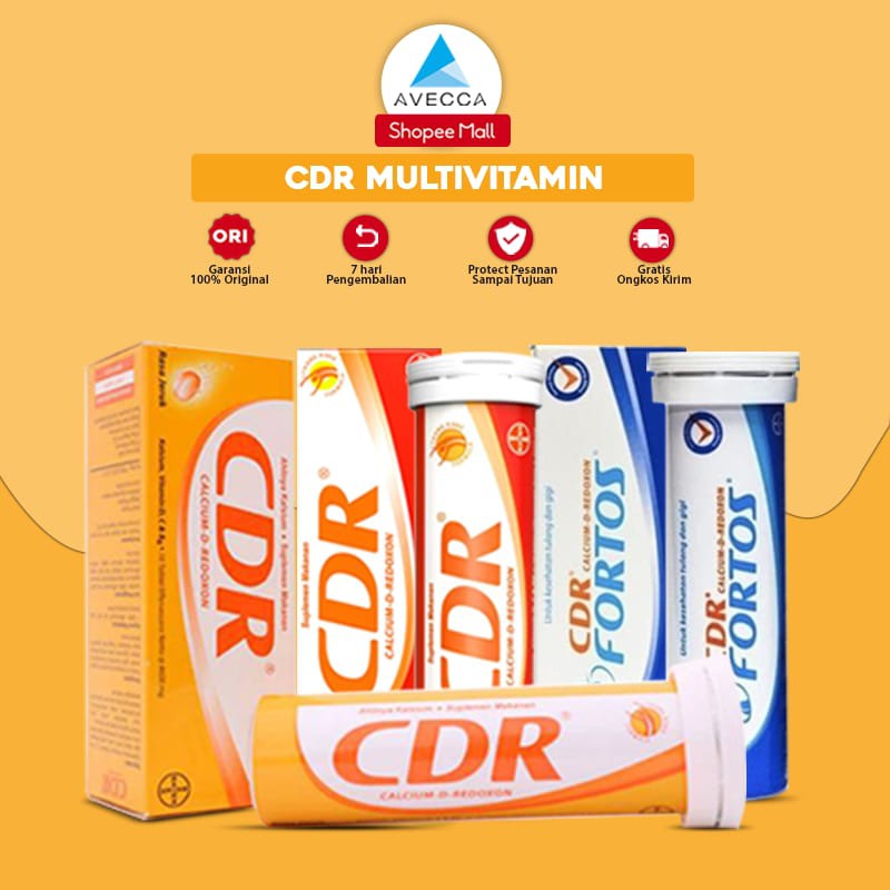 Jual CDR Calsium D Redoxon (Multivitamin) Indonesia|Shopee Indonesia
