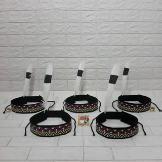 Jual Topi dayak bludru bulu aksesoris tari nari tradisional mahkota ...