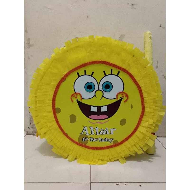 Jual pinata pukul bulat spongebob | Shopee Indonesia