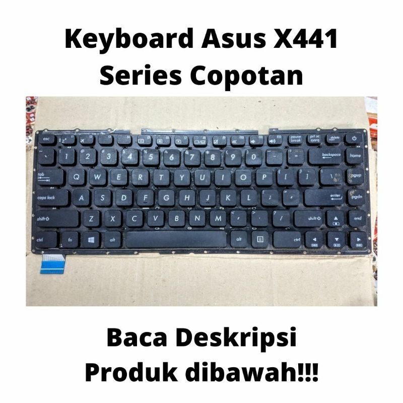 Jual Keyboard Asus X441 Series Copotan Original | Shopee Indonesia