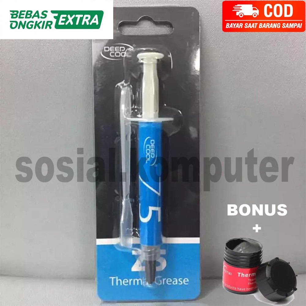 Jual THERMAL PASTE DEEPCOOL Z5 - THERMAL PASTA PROCESSOR (PENDINGIN ...