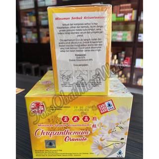 Jual Chrysanthemum Granule - seruni - Obat panas dalam, sariawan, batuk ...