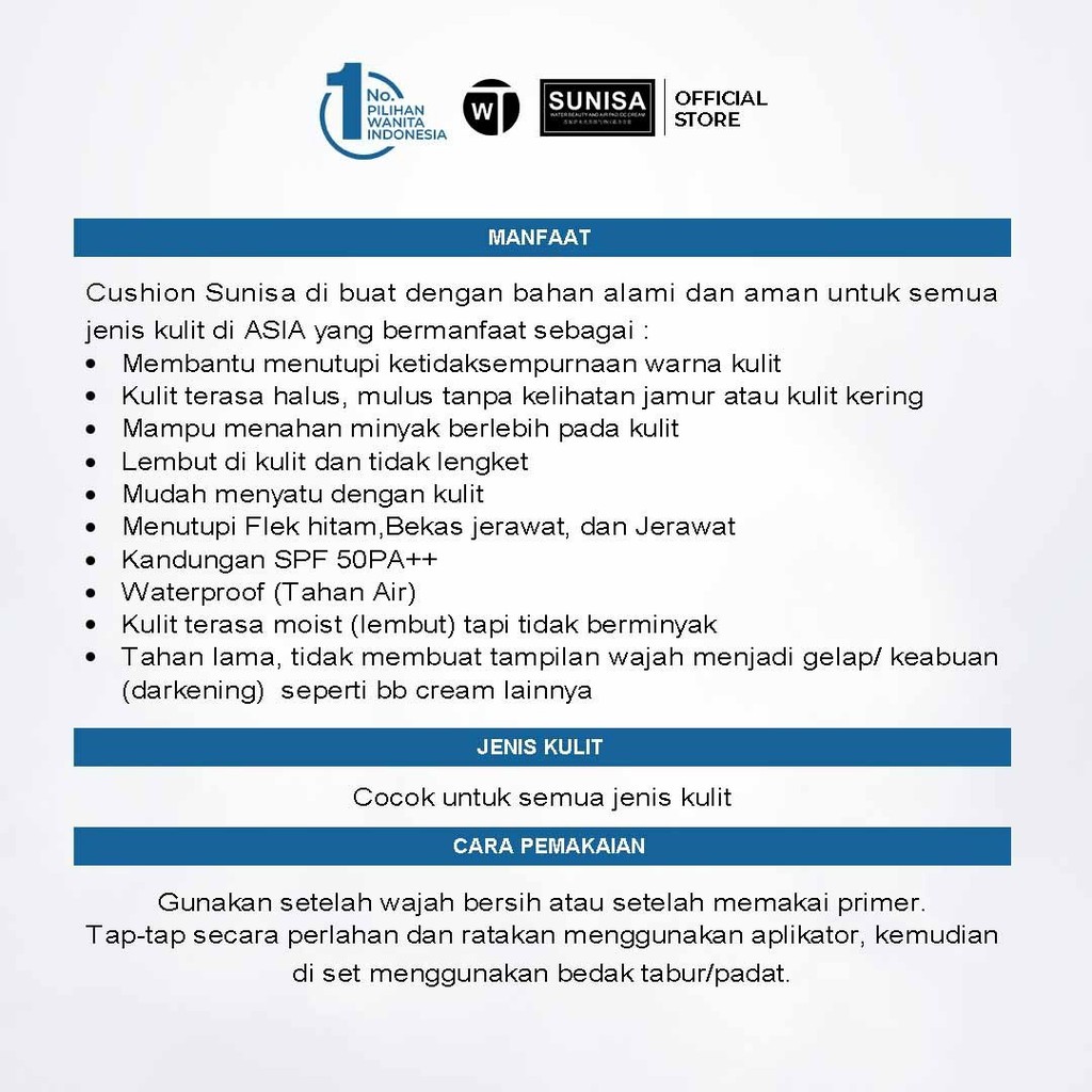 Toko Online Sunisa Official Store | Shopee Indonesia