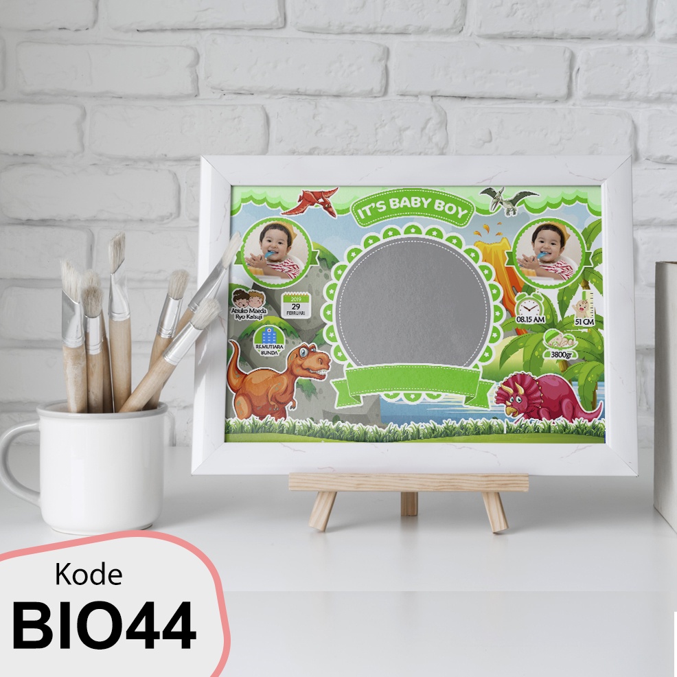 Jual BINGKAI FOTO + CETAK FOTO CUSTOM 20x30 MEDIA SOSIAL IG PAPA MDF ...