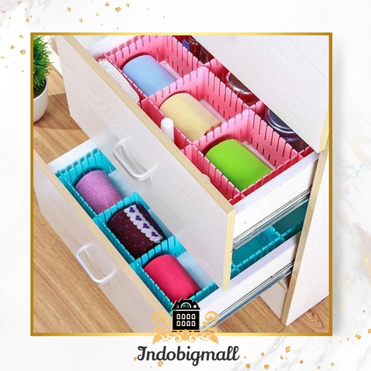 Jual UKURAN BESAR Pembatas Partisi Laci Lemari Penyekat Lemari Rak ...