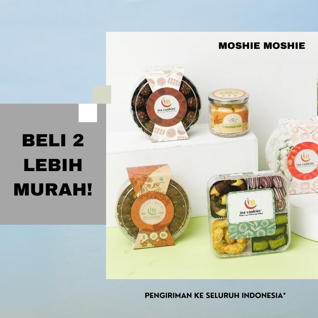 Jual INA COOKIES REGULER ORIGINAL / KUE KERING / KUE LEBARAN / KUE ...