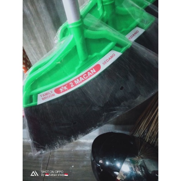 Jual Sapu Injuk 2 macan / Sapu Lantai / sapu injuk besar sapu famili ...