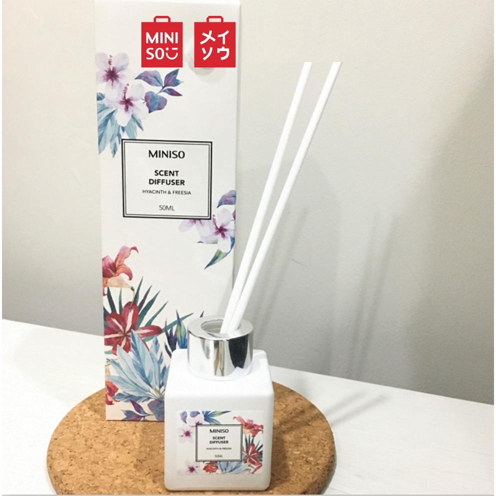 MINISO Pewangi Ruangan Diffuser Aromatherapy Pengharum Bunga Aroma ...