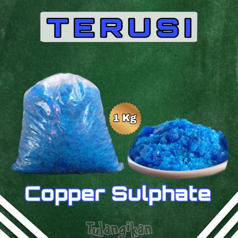 Jual Terusi / copper sulphate / 1kg | Shopee Indonesia