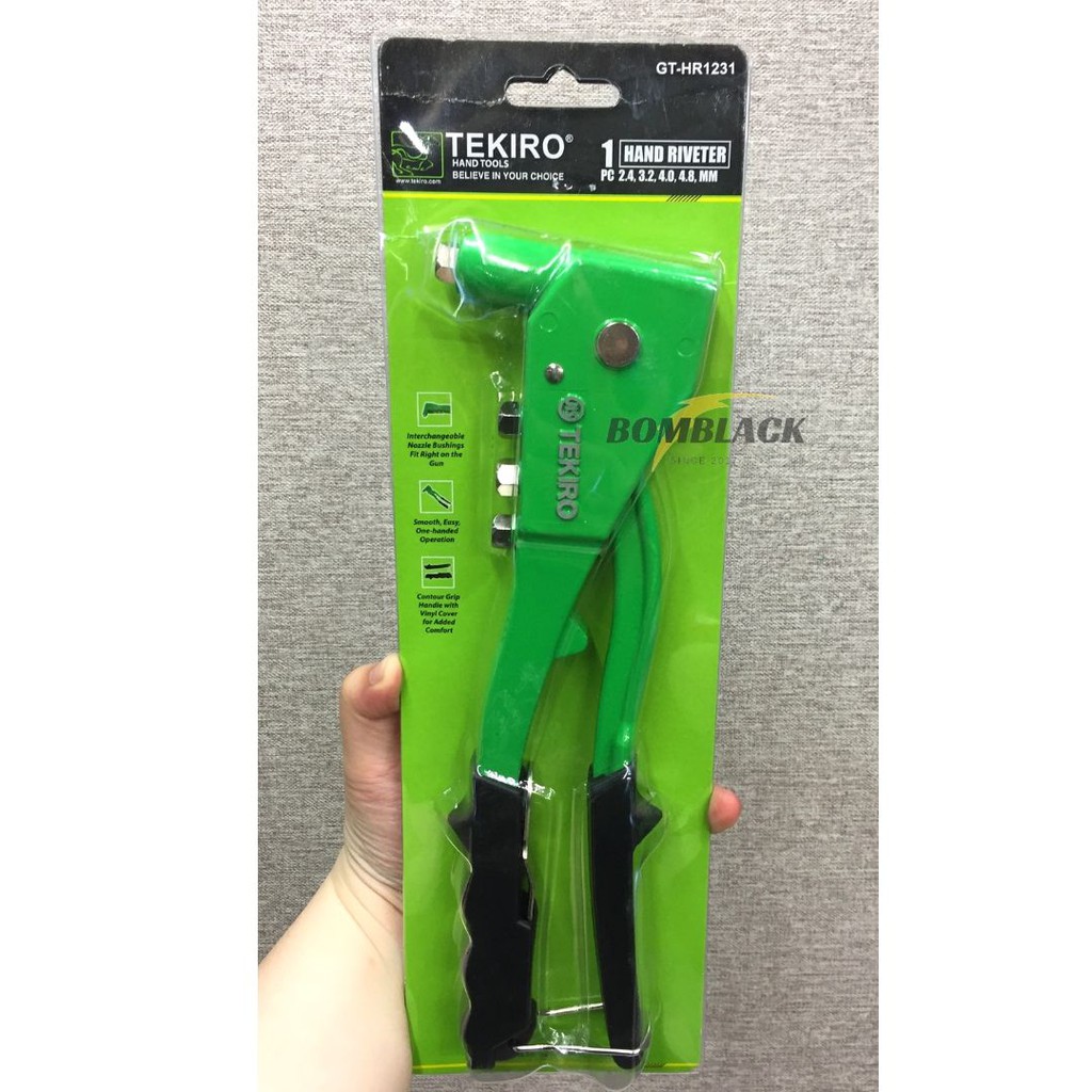 Jual Tang Rivet Tekiro Tang Ripet Hand Riveter 2,4mm - 4,8mm Paku Ripet ...