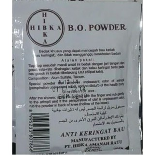 Jual Hibka Bedak (12 sachet) | Shopee Indonesia