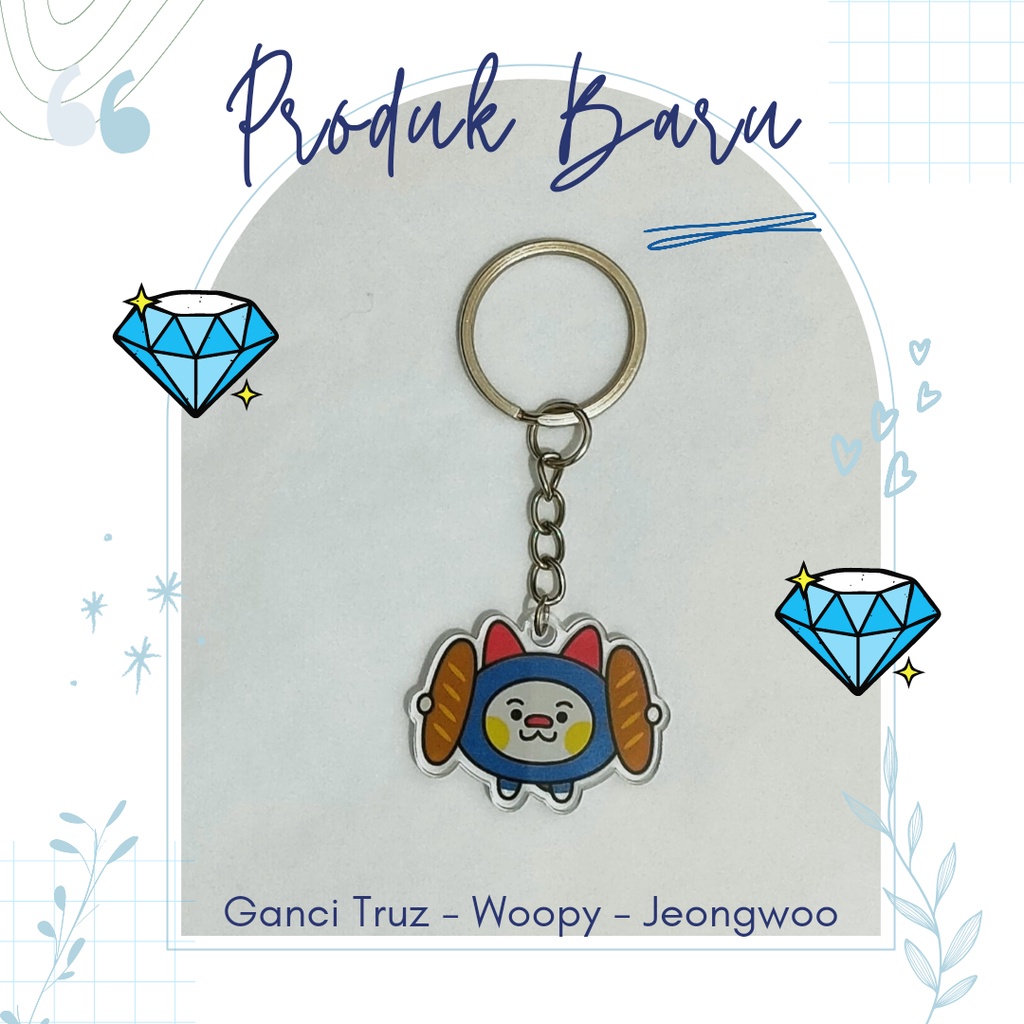Jual Gantungan Kunci Akrilik Truz Treasure | Shopee Indonesia