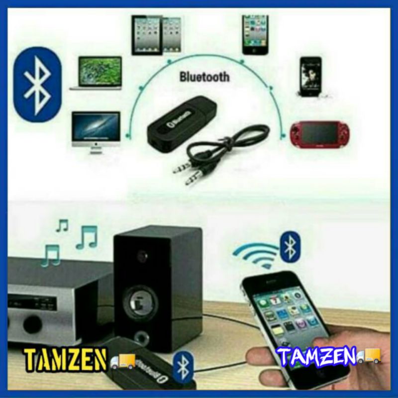Jual Alat sambung speaker ke handpone via bluetooth 5-10 meter blututh ...