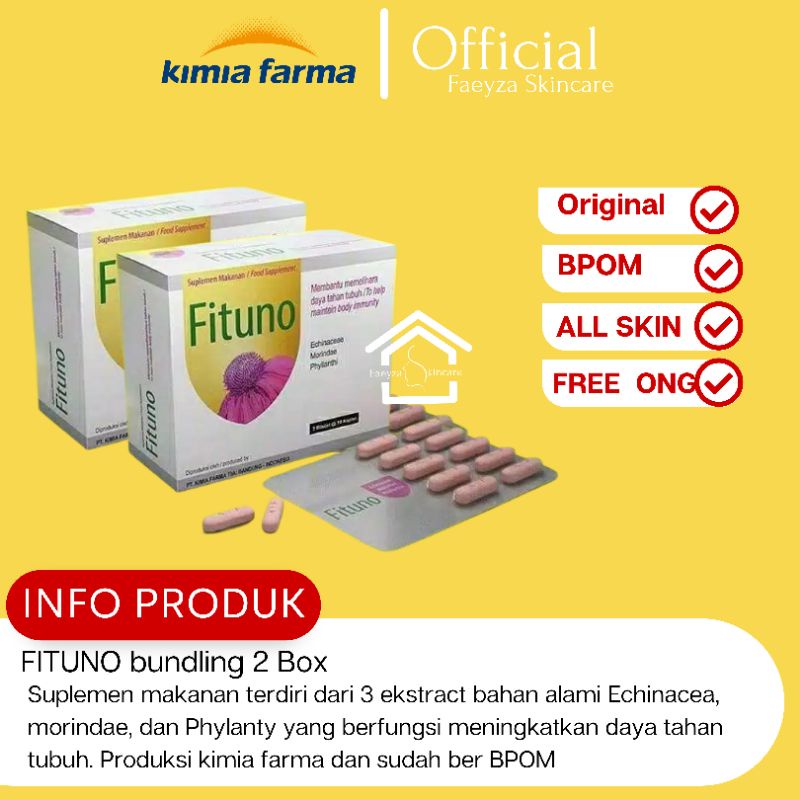 Jual Fituno Kimia Farma 30 Kaplet ED : 2024 | Shopee Indonesia