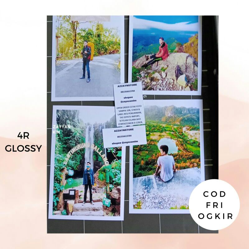 Jual CETAK FOTO UKURAN 4R MURAH BISA COD (TANPA PO, PROSES CEPAT KILAT ...
