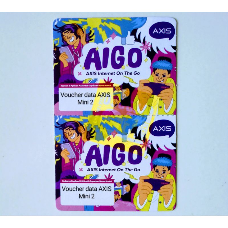 Jual Voucher AXIS AIGO Mini 2 | Aigo Mini 2 total kuota 5gb | Shopee ...