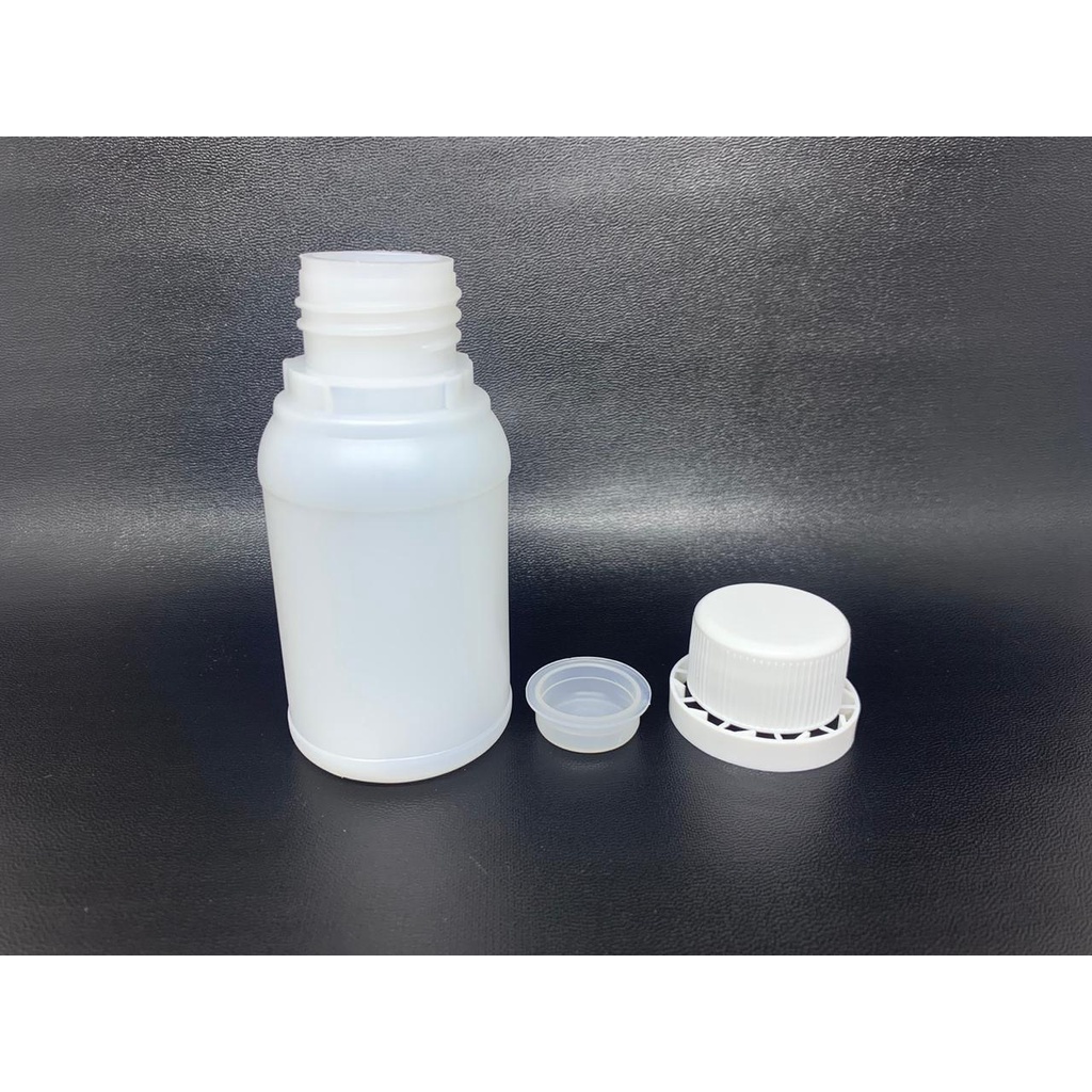 Jual (PER 50 PCS) Botol Agro Labor 100ml Plastik HDPE Tutup SEGEL/Botol ...