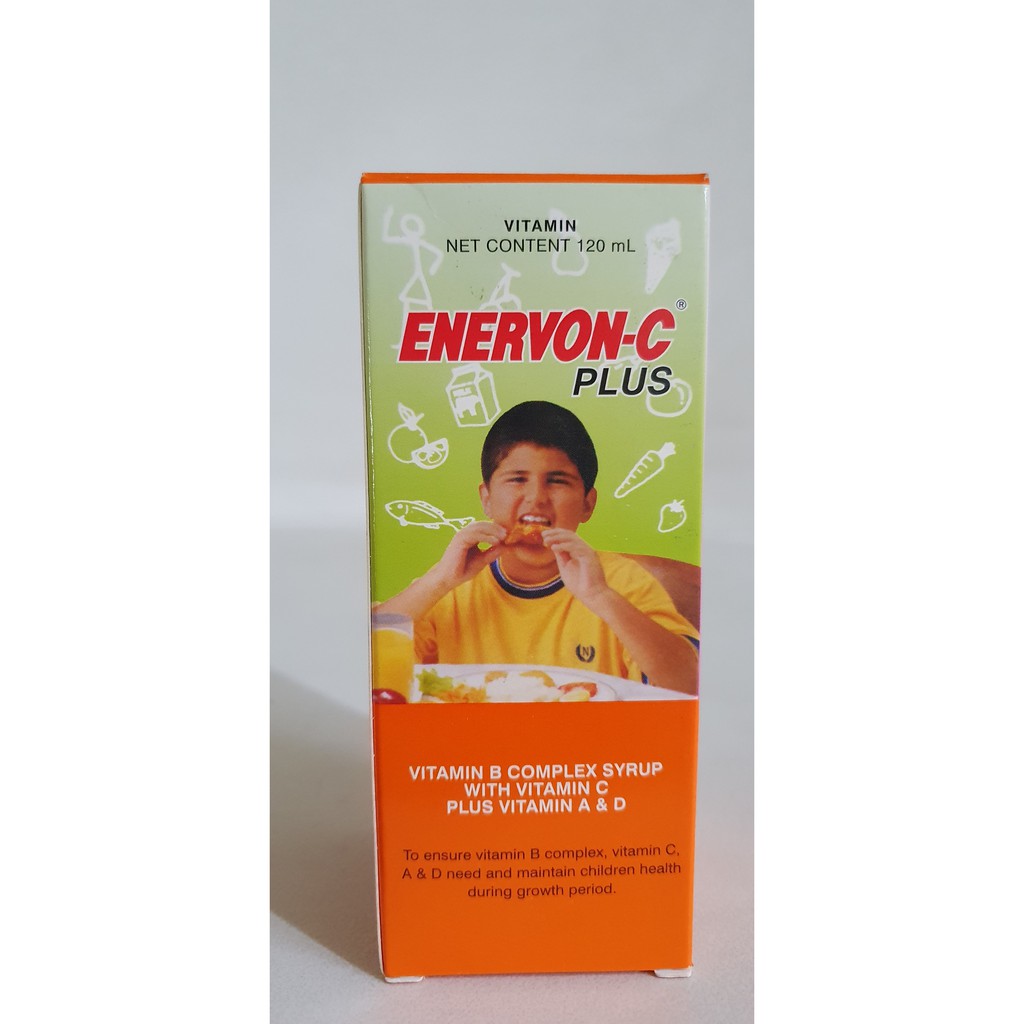 Jual ENERVON-C PLUS SYR 120mL | Shopee Indonesia