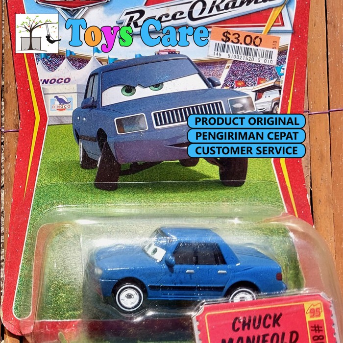 Jual MATTEL skala 55 CARS DISNEY CHUCK MANIFOLD - VOLVO LIGHTNING ...