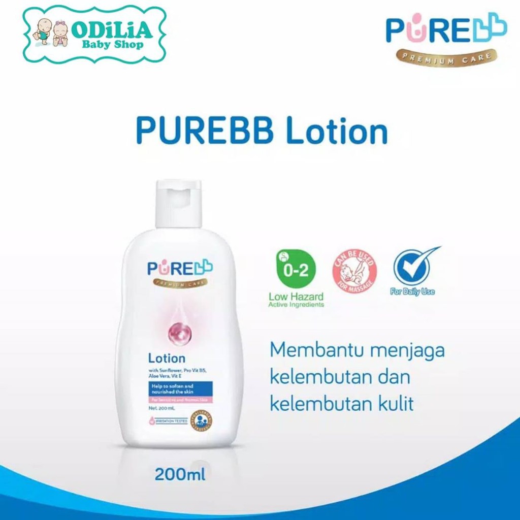 Jual Pure Baby Lotion, 200ml I Losion Bayi | Shopee Indonesia