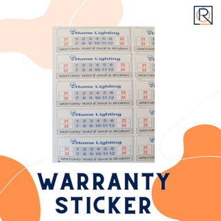 Jual Warranty Sticker Kertas Pecah Telur Label Garansi | Shopee Indonesia