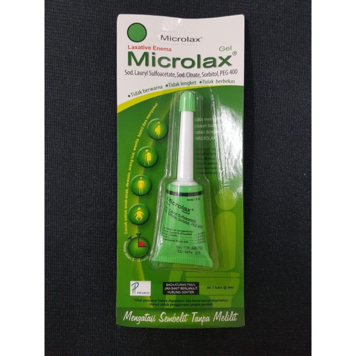 Jual Microlax Gel mengatasi sembelit dan Pelancar BAB isi 1 tube 5 ml ...