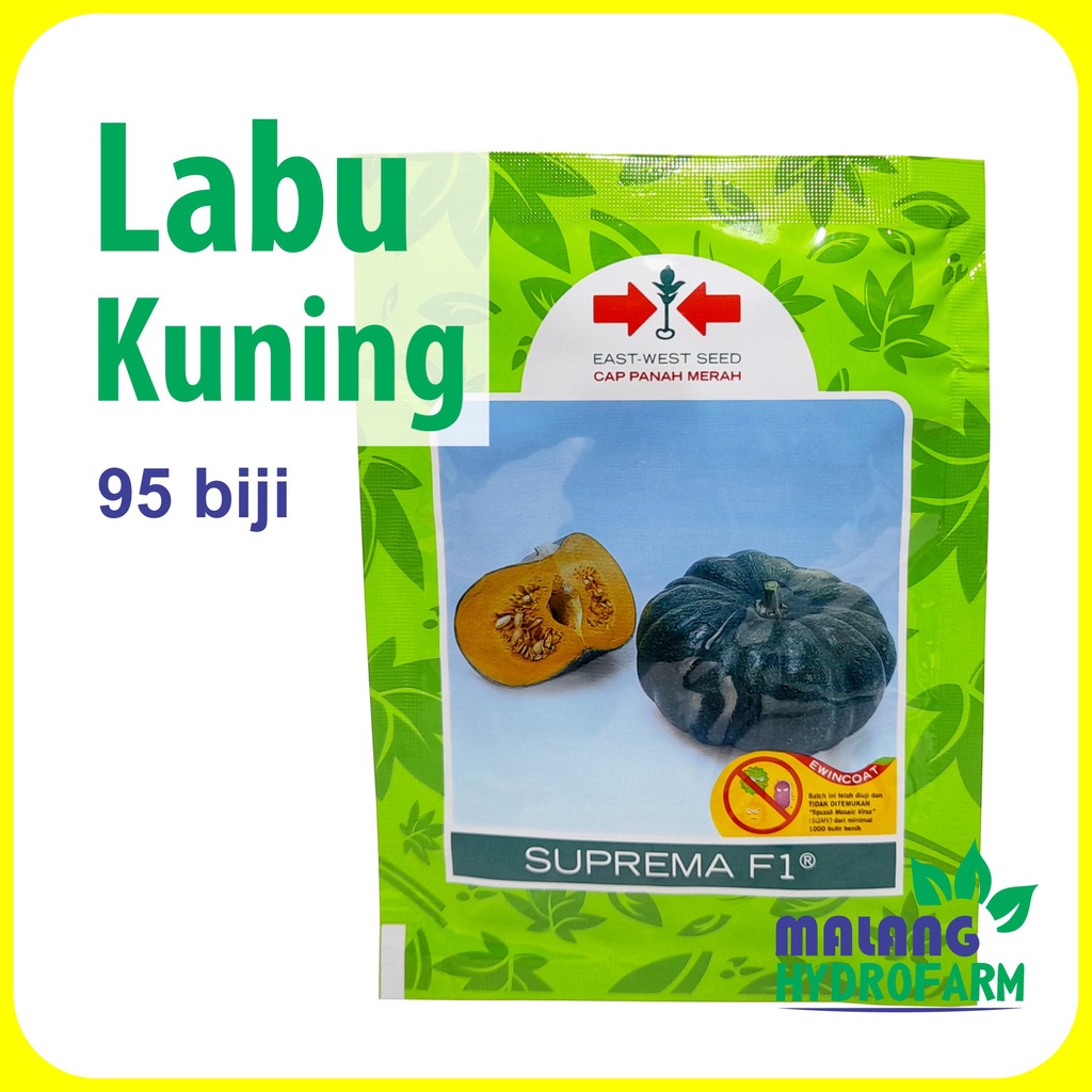 Jual Benih Labu Kuning Suprema F1 95 biji Cap Panah Merah waluh unggul ...