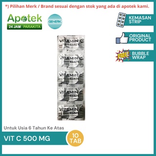 Jual Vitamin C 500 MG / Vitamin C / Asam Askorbat / Vitamin Dan ...