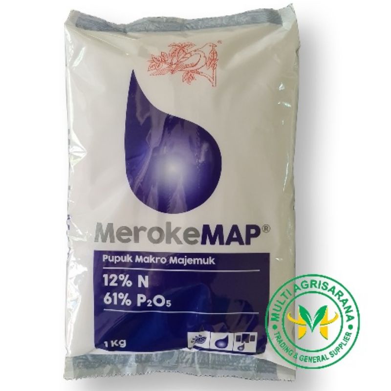 Jual Pupuk Meroke MAP - Kemasan Original 1 kg. | Shopee Indonesia