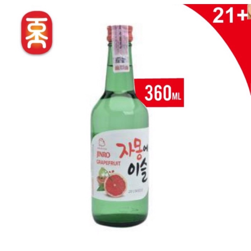 Jual Soju Jinro Grapefruit 360ml | Shopee Indonesia