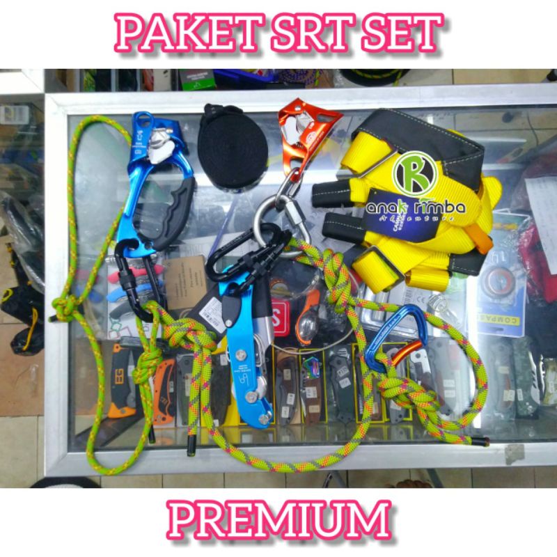 Jual PAKET SRT SET. ALAT SAFETY UNTUK CAVING, CLIMBING, REPLING, RESCUE ...