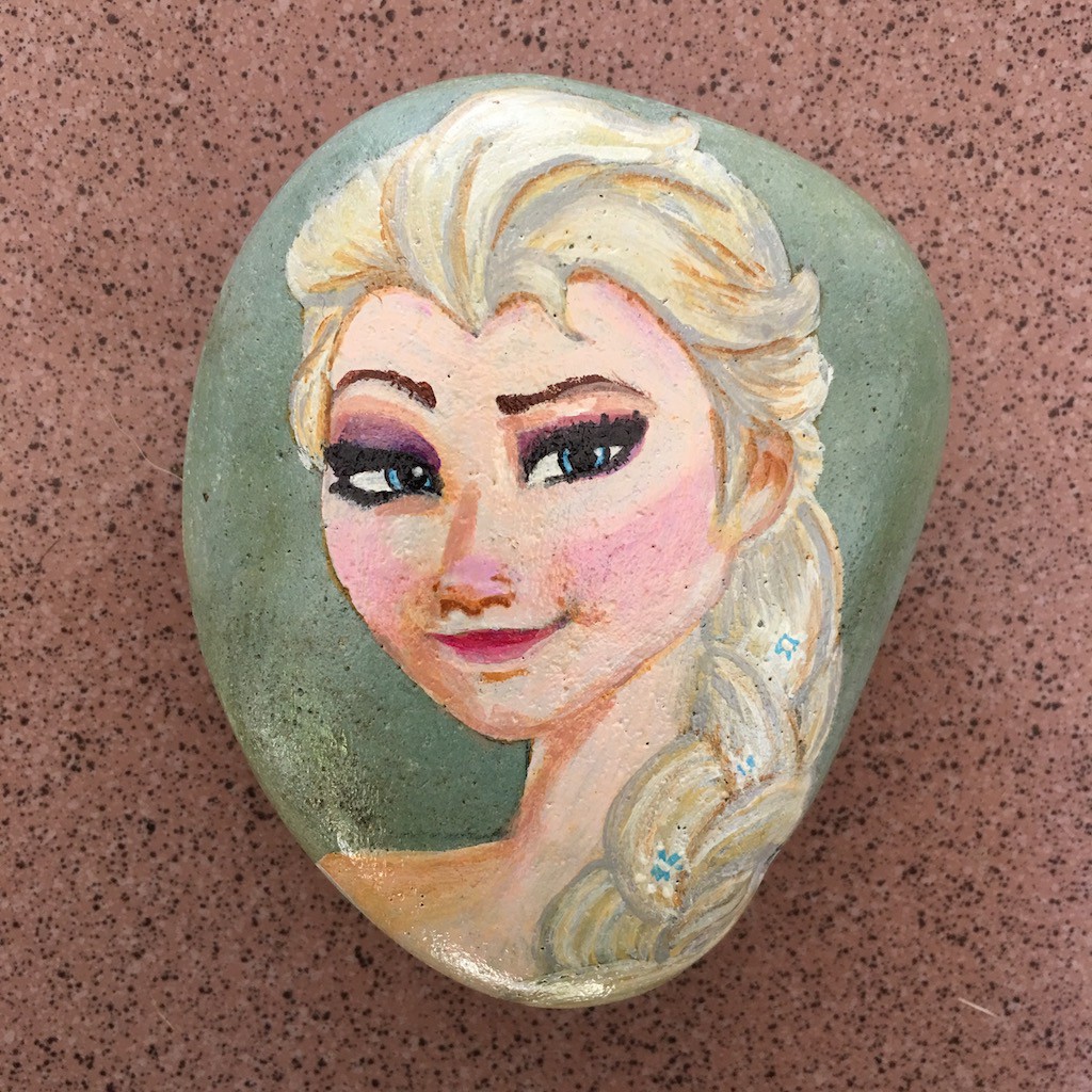Jual Batu Lukis Disney / Frozen (Elsa) Indonesia|Shopee Indonesia