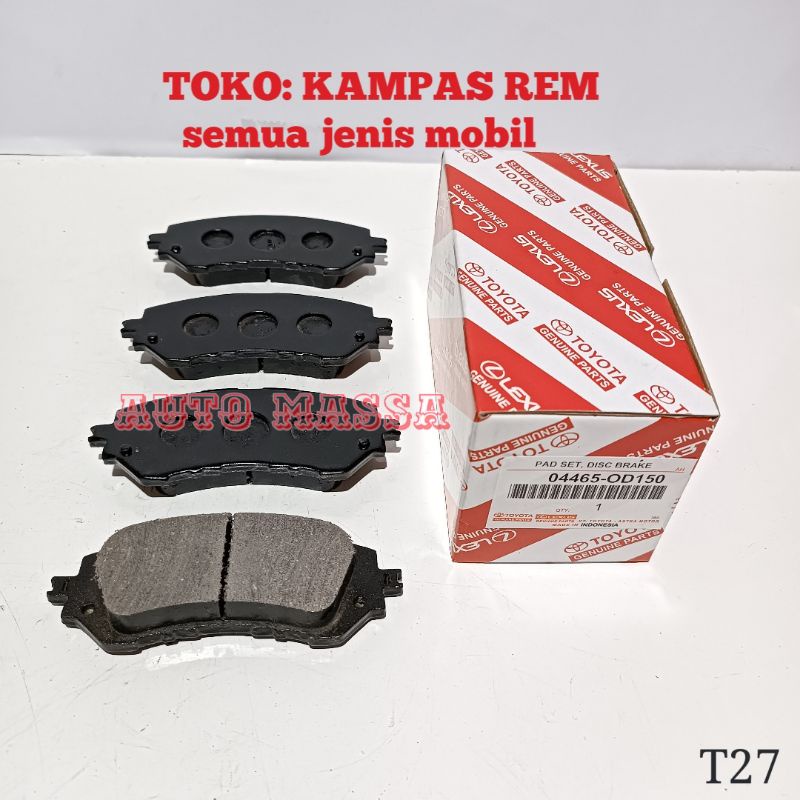 Jual KAMPAS REM DEPAN ALL NEW VIOS LIMO GEN 3. BRAKE PAD ALL NEW VIOS LIMO GEN 3 | Shopee Indonesia