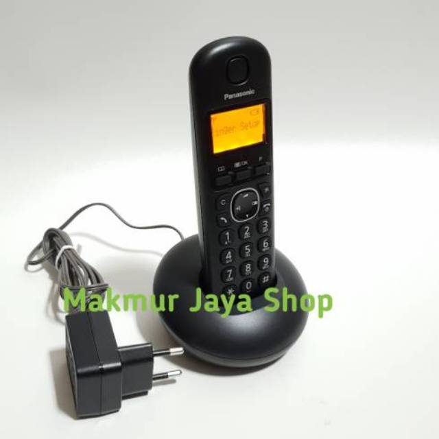 Jual Telephone Wireless Panasonic KX-TGB 210 - BLACK | Shopee Indonesia