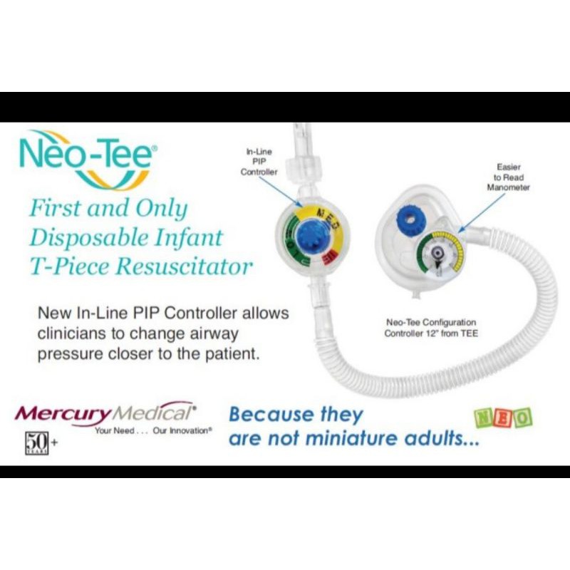 Jual Neo-Tee, T-Piece Resuscitator-Mercury-USA | Shopee Indonesia