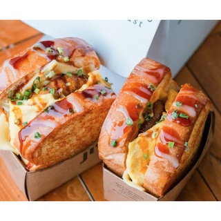 Jual Box Tray Toast Janji Jiwa per 50pcs / tray roti bakar / jiwa toast ...