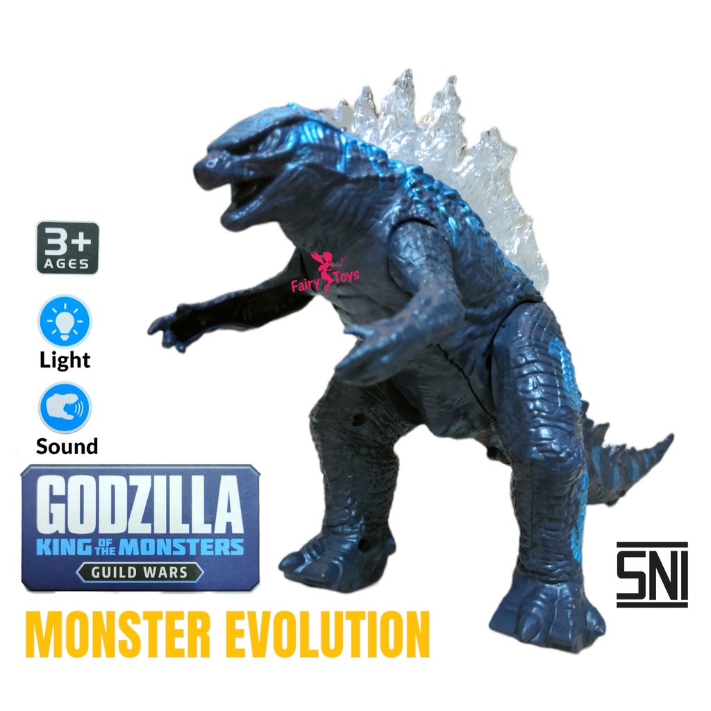 Jual Mainan Godzilla Berjalan Lampu dan Suara | Shopee Indonesia