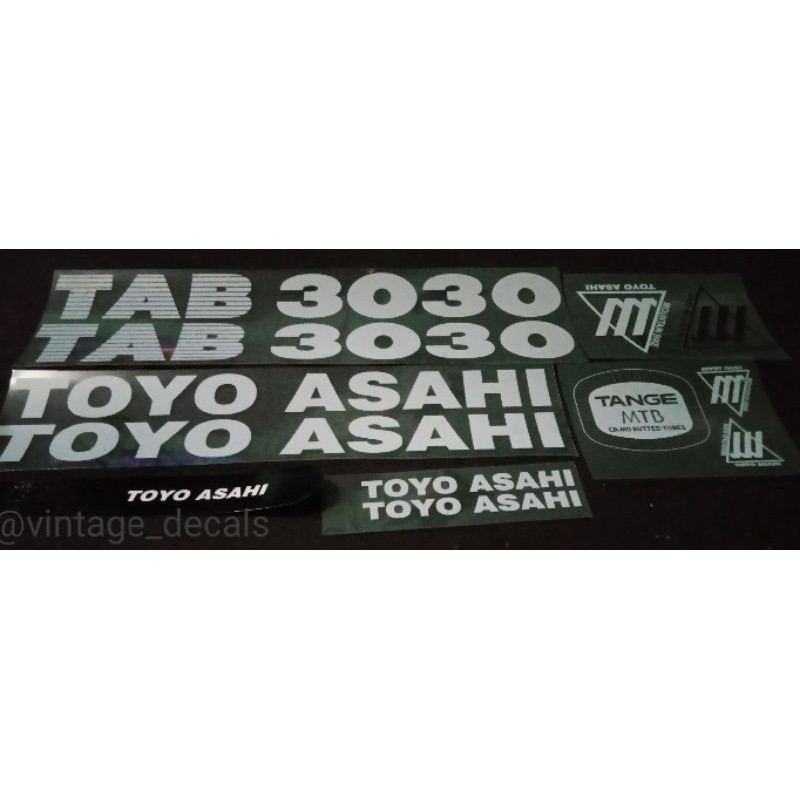 Jual sticker sepeda TOYO ASAHI TAB3030 | Shopee Indonesia