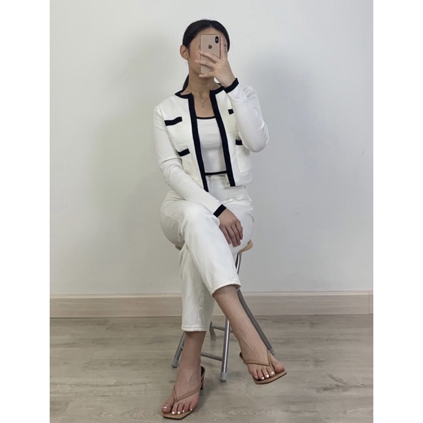 Jual NOZU Official - MICHA Kate Cardigan 2in1 Set | Shopee Indonesia