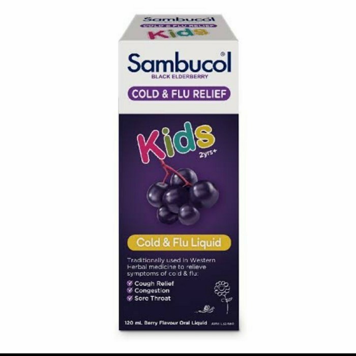 Jual Sambucol Kids Cold & Flu - Obat Pilek Anak | Shopee Indonesia