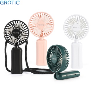 Jual GROTIC Kipas Angin Mini Portable Rechargeable Fan 3-Speed ...