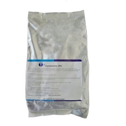 Jual Cyromazine 10 persen anti larva lalat 1kg - obat lalat kandang ...