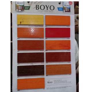 Jual Cat kayu politur BOYO Water Based 1 kg vernis pelitur | Shopee ...