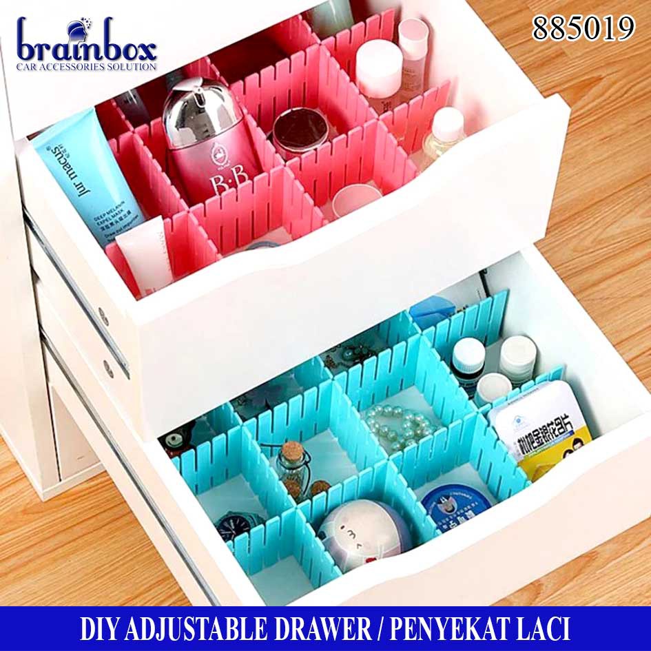 Jual DIY Grid Drawer Divider Penyekat Laci Box Sekat Laci Partisi Laci ...