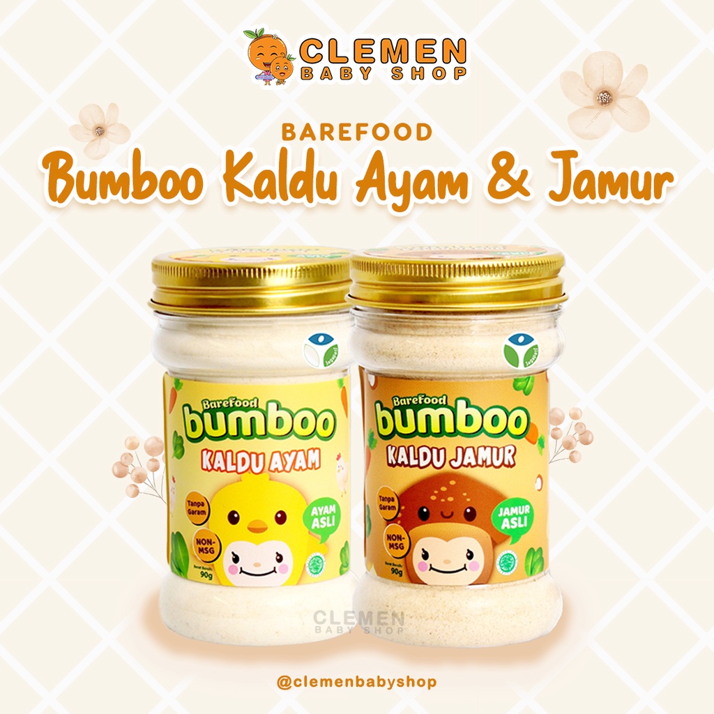 Jual Barefood Bumboo Kaldu Ayam Jamur ( Kaldu Anak MPASI - No MSG ...