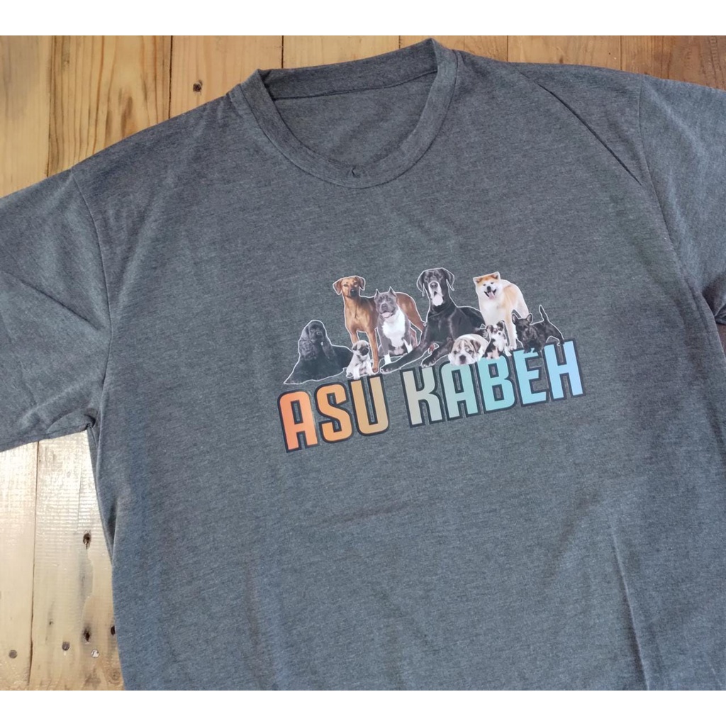 Jual Kaos Gambar Asu Kabeh | Shopee Indonesia